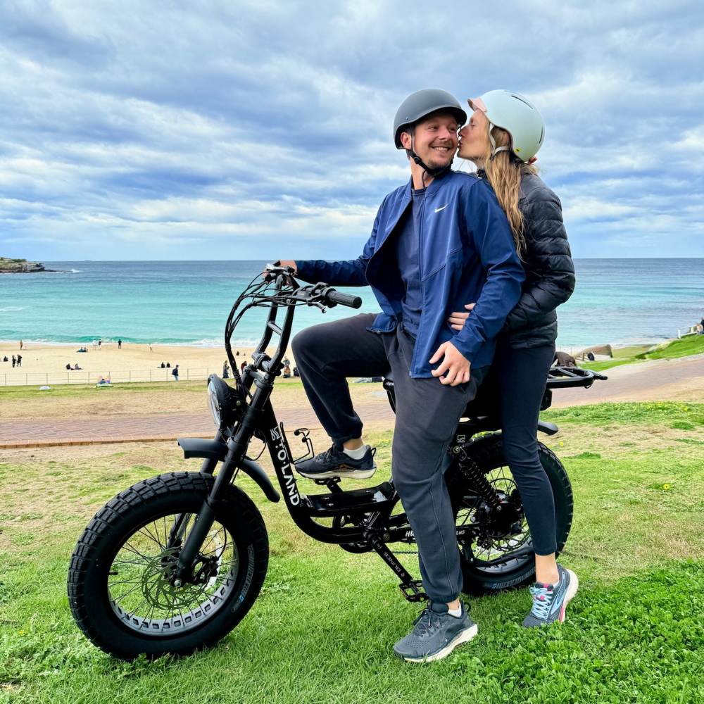 ToLand Huntsman Plus | Two-Seater Fat Tyre Electric Bike