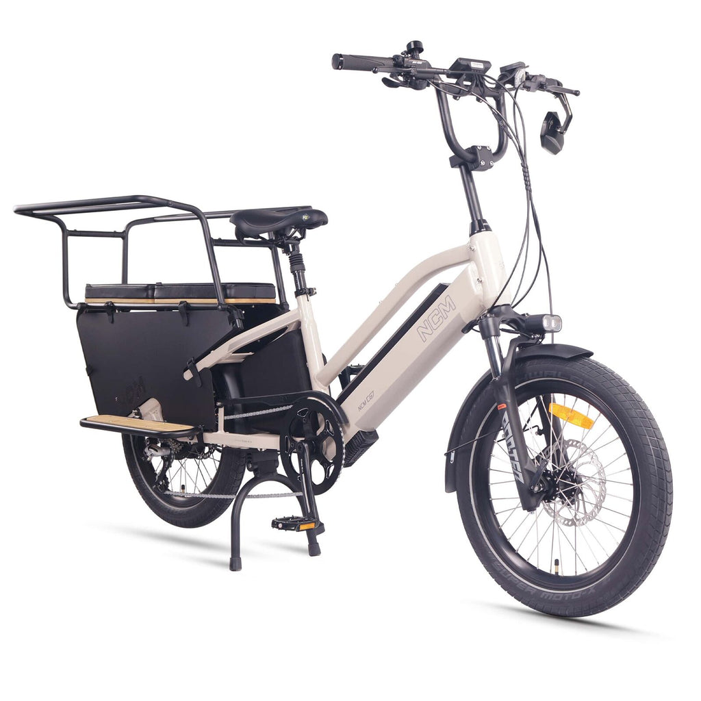 NCM CG7 Step Thru Cargo E-Bike 250-500w 48v 19Ah 912Wh Battery